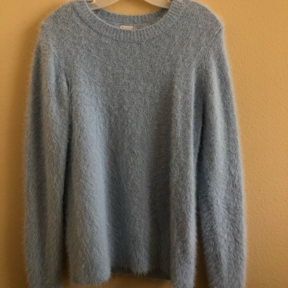 a new day | Sweaters | Fuzzy Light Blue Sweater From Target | Poshmark